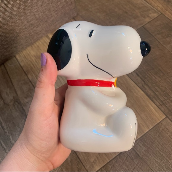 Peanuts | Accents | Snoopy And Woodstock Ceramic Collectors Sculpture ...